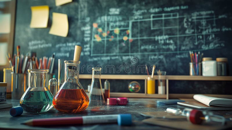 Science Lab Glassware Chemistry Experiment Education Research School ...