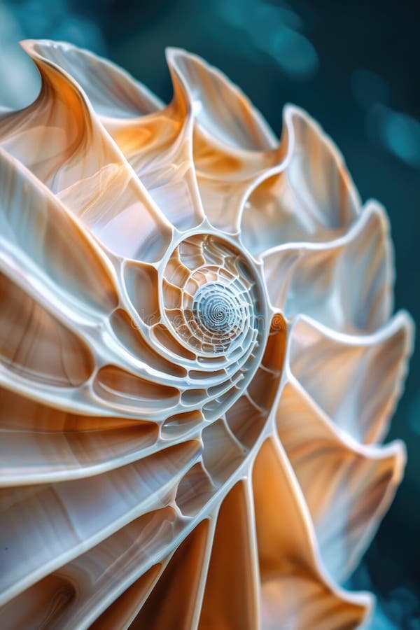 Detailed Image of a Shell on a Table, Suitable for Various Design ...