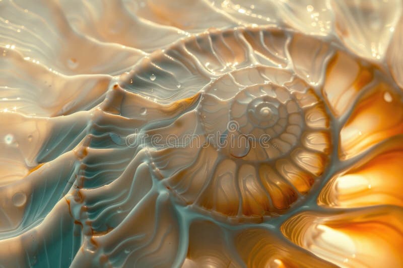 A Detailed Image of a Shell on a Tabletop, Perfect for Use in Still ...