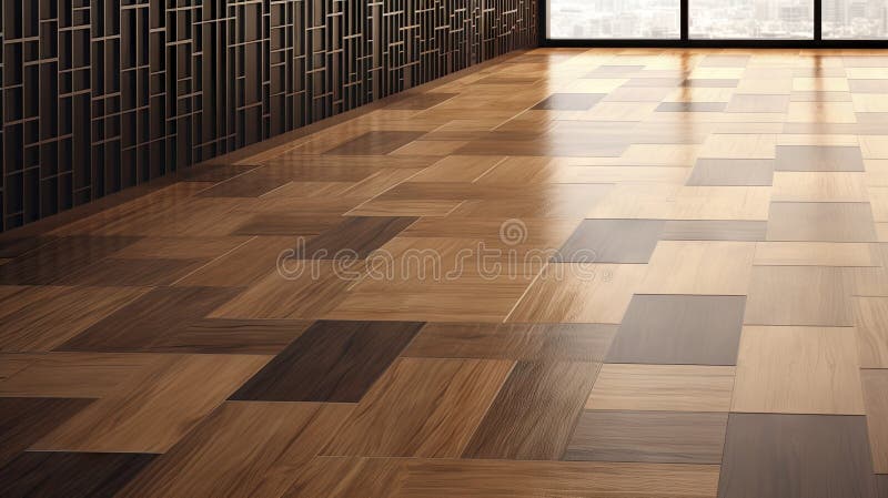A Detailed Image Showcasing the Warm, Rich Texture of a Herringbone ...