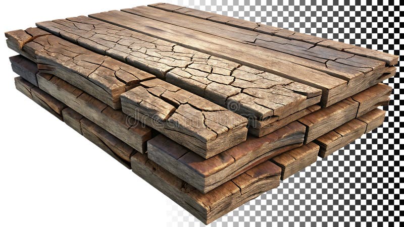 Stack of Weathered Wooden Planks Texture, Natural Material Background ...