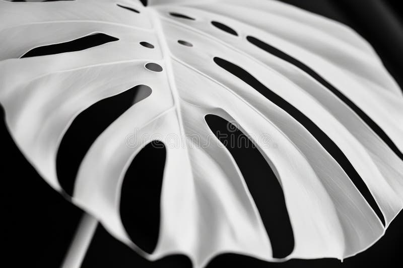 A Detailed Image of a Single Leaf on a Plant Stock Photo - Image of ...