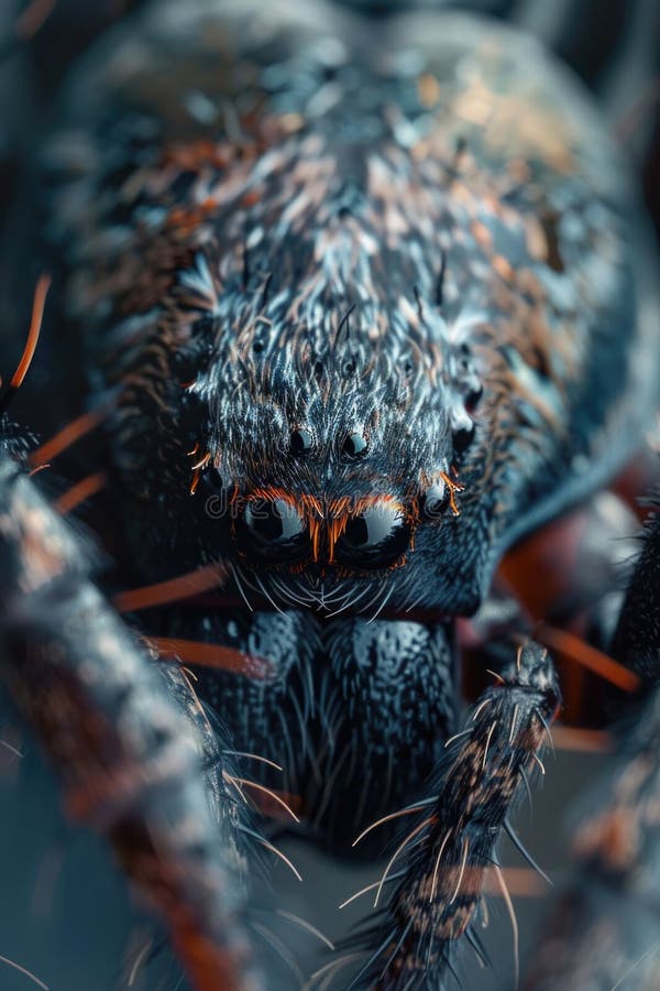 Detailed Image of a Spider on a Tree Branch. Suitable for Nature and ...