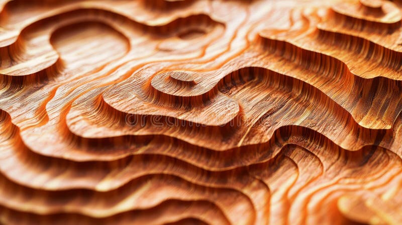 Detailed Image of a Three-dimensional Relief Map Model Featuring ...