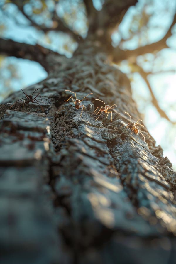 A Detailed Image of a Tree Trunk, Useful for Decorative or Educational ...