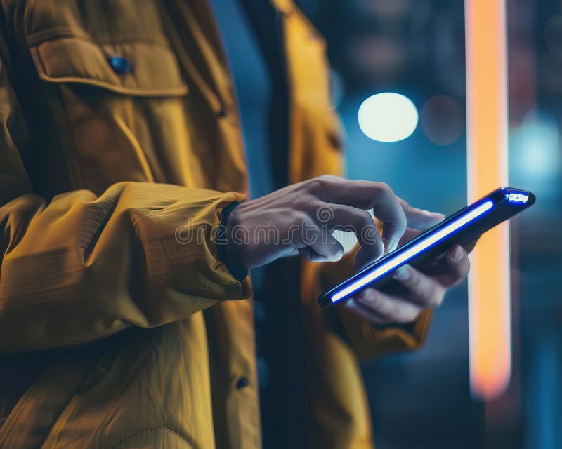 Detailed Image of a User Reviewing App Permissions Emphasizing Informed ...