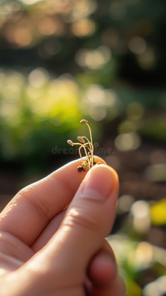 A Detailed Image of a Vegetable Patch Being Watered with Drip ...