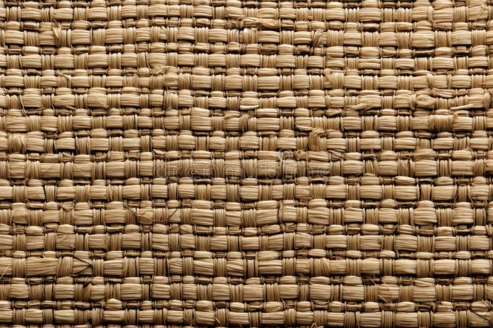 Detailed Image of Woven Hemp Fabric Texture Stock Image - Image of ...