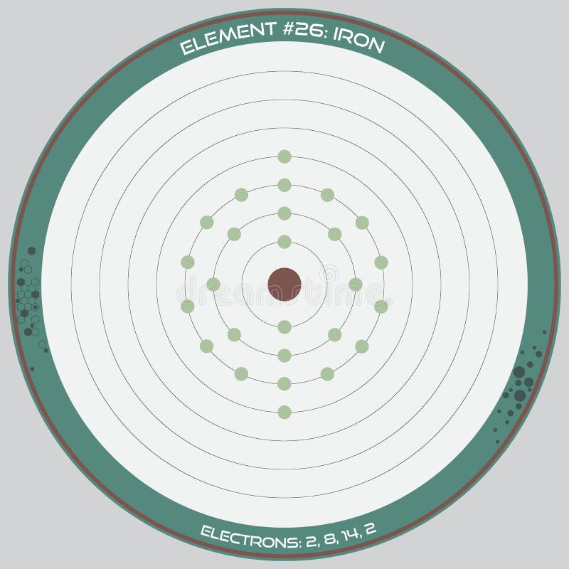 Element of Iron stock vector. Illustration of black, proton - 95297003