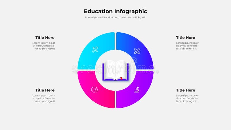Detailed Infographic Design Featuring a Circular Layout with ...