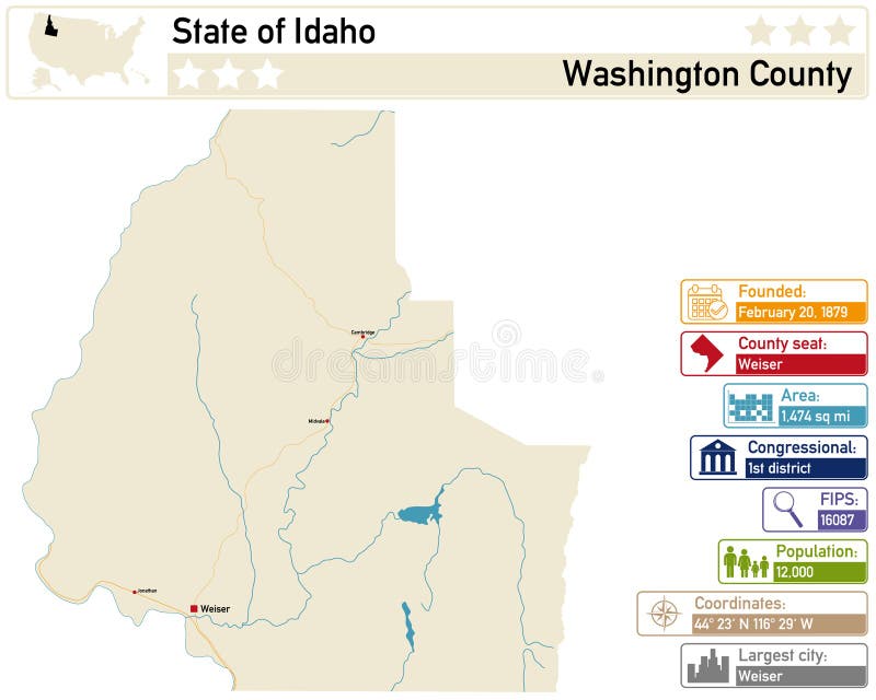 Washington State Congressional District Map Stock Photos - Free ...