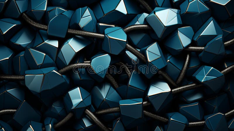 Detailed and Intricate Chain Link Design with Rich Tones and Complex ...