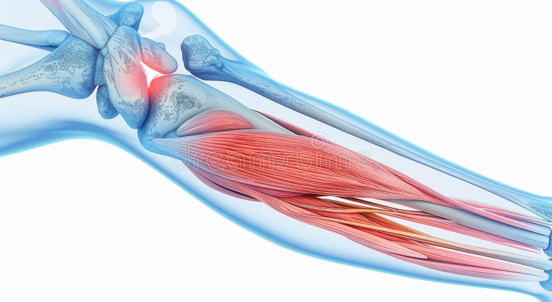 Detailed Isometric View of the Tibia and Fibula Highlighting Muscle and ...