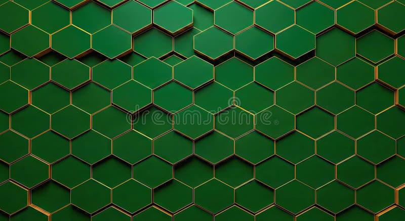 8k Recursive Hexagon Pattern Artwork: Interlocking Endless Hexagonal Grid - Geometric Background ...