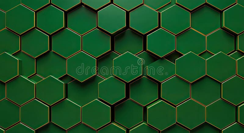 8k Recursive Hexagon Pattern Artwork: Interlocking Endless Hexagonal Grid - Geometric Background ...