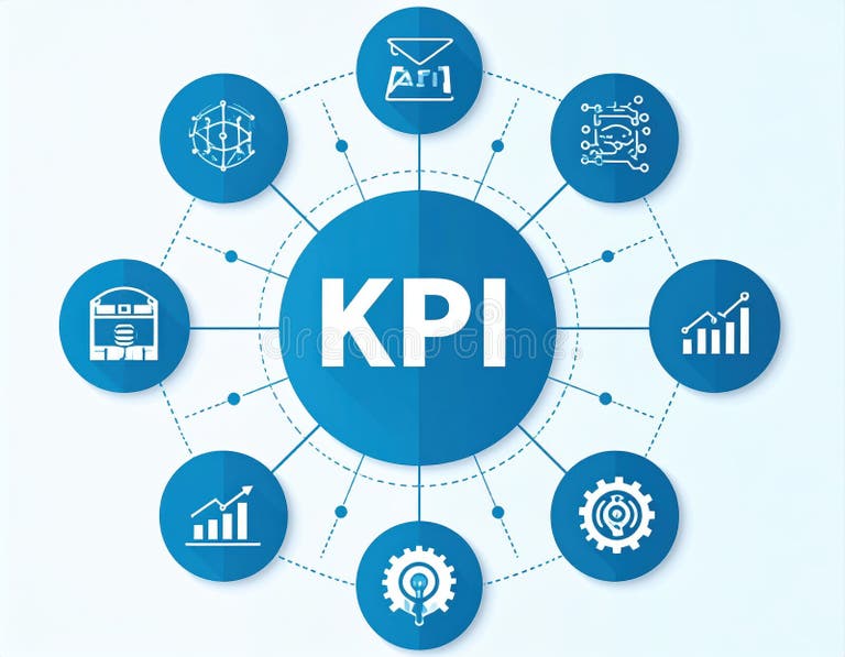 Detailed KPI Business Analytics Chart with Data Metrics and Progress ...