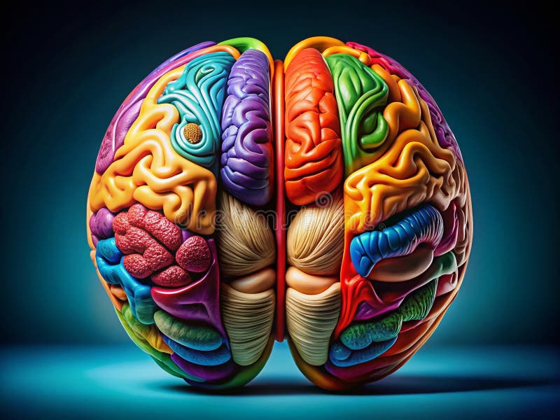 Detailed Labeled Anatomy of the Human Brain Hemispheres a Comprehensive ...