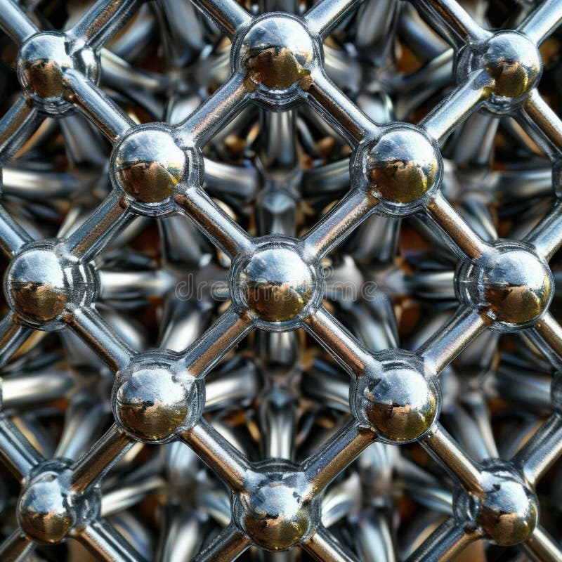 Metallic Nanocrystals stock illustration. Illustration of scientific ...