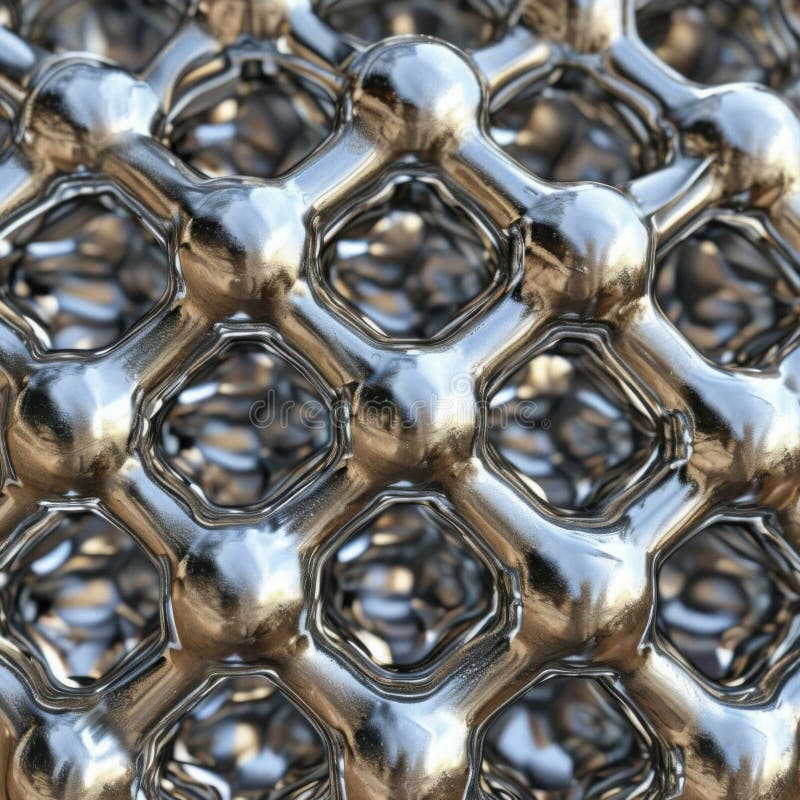 Metallic Nanocrystals stock illustration. Illustration of transparent ...