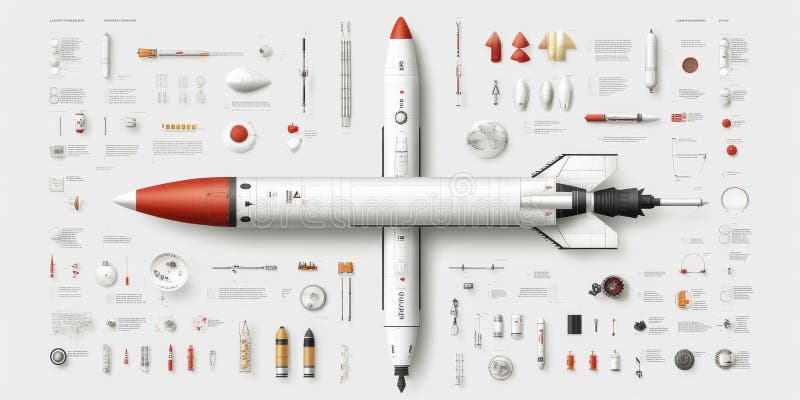 Exploring the Intricate Details of a Rocket Design and Its Components ...