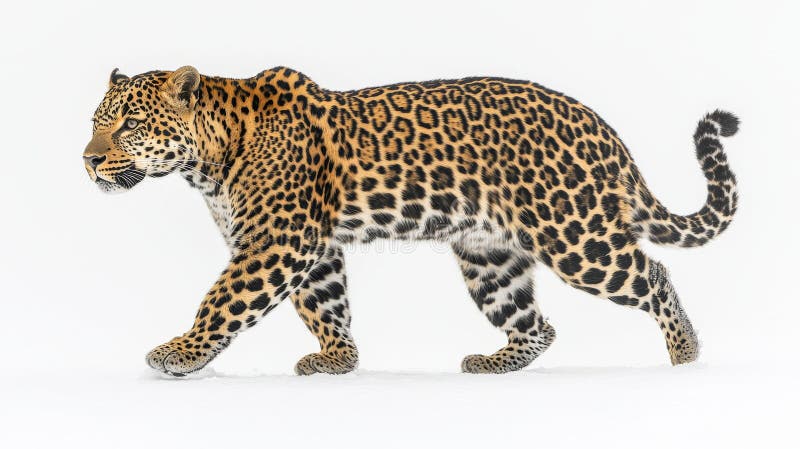 Detailed Leopard Skin Pattern Showcasing Distinct Spots and ...