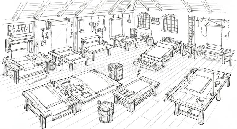 Drafting Implements Stock Illustrations – 15 Drafting Implements Stock ...