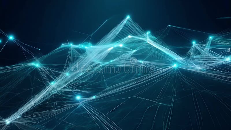 AI deep learning computer. stock video. Video of digital - 118344811