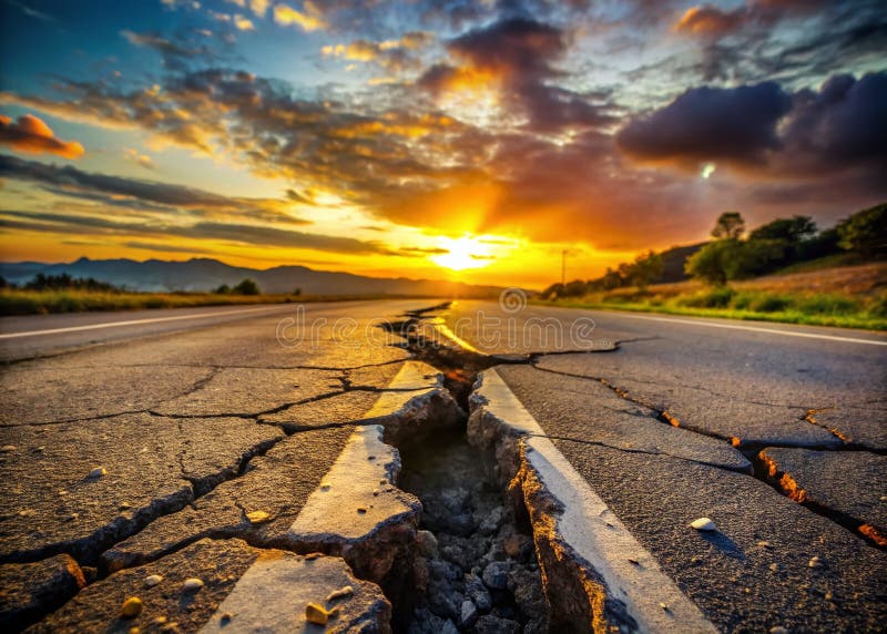 A Detailed Look at EarthquakeDamaged Asphalt Analyzing the Fractured ...