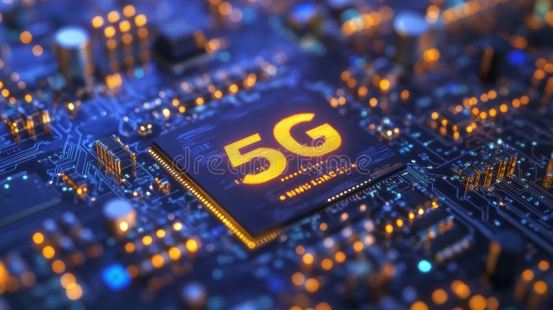 A Detailed Look at a Multilayered PCB Printed Circuit Board Housing a ...