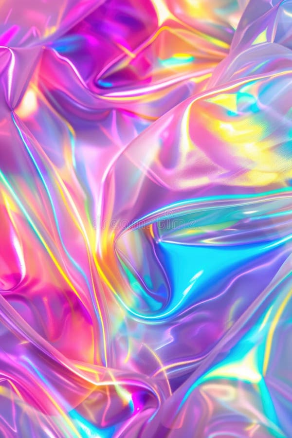 A Detailed Look at a Shiny Fabric with Texture and Pattern Visible ...