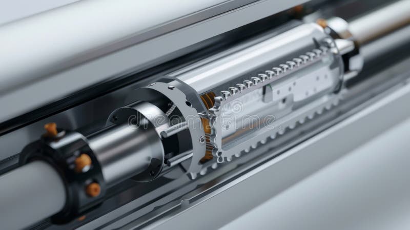 A Detailed Look at the Sleek Silver Motor that Powers the Smart Blinds ...