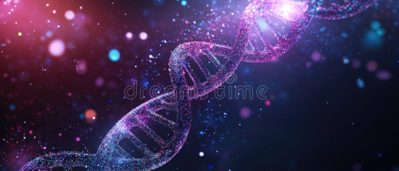 A Detailed Look at the Structure of Two Strands of DNA, Ideal for ...