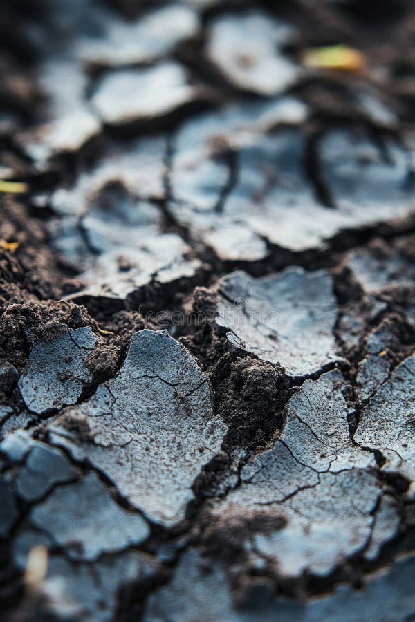 A Detailed Look at the Texture and Color of the Dirt Stock Photo ...