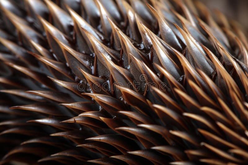 A Detailed Look at the Texture and Growth Patterns of a Brown Plant ...