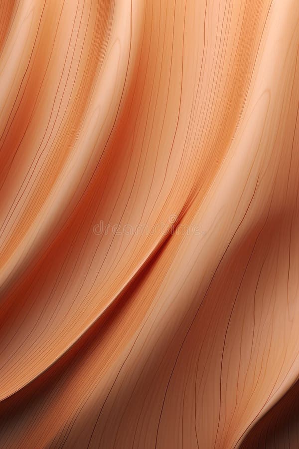 3D Wood Background with Wavy Surface Stock Illustration - Illustration ...