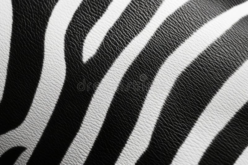 A Detailed Look at the Unique Texture and Patterns of a Zebra S Skin ...