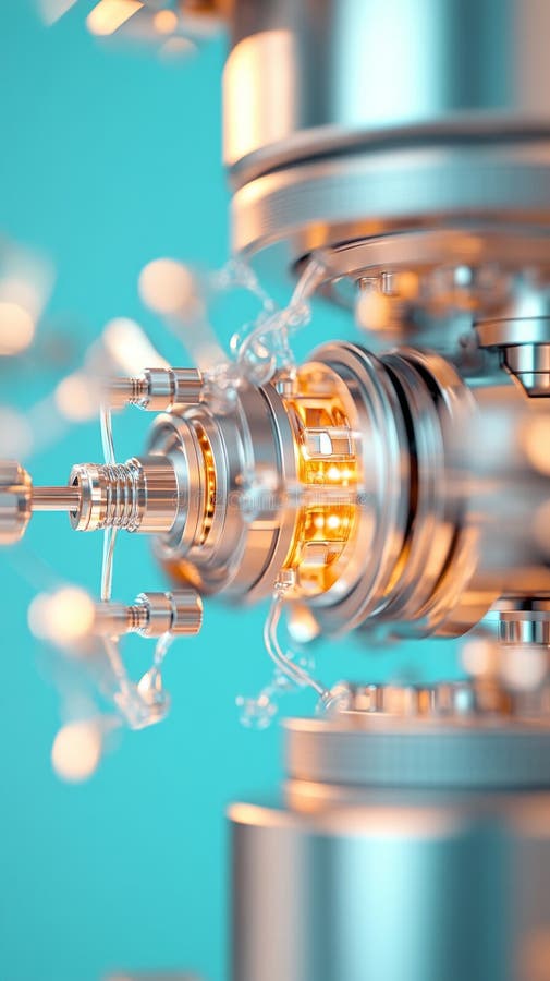 Detailed Machinery Showcases Advanced Engineering Processes in a ...