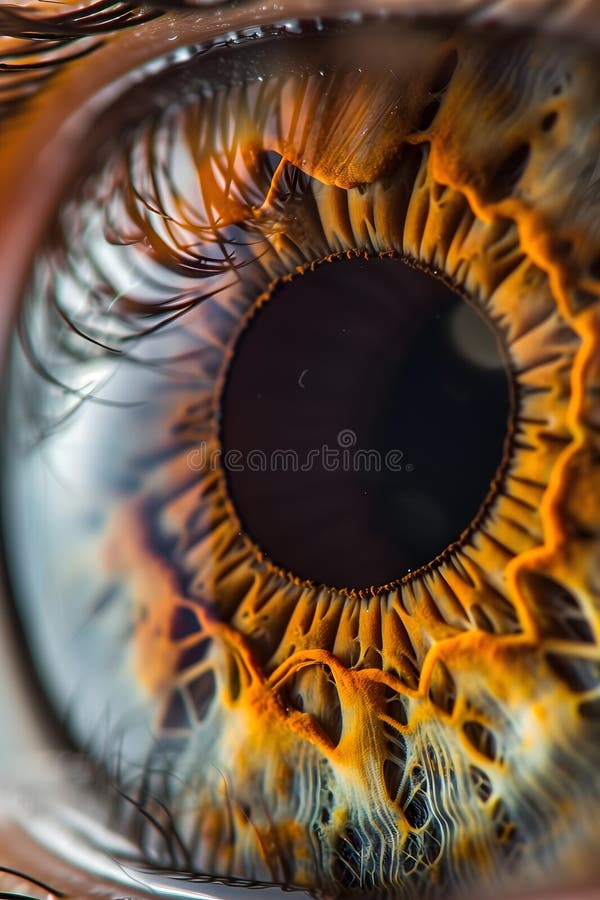 A Captivating Close-up of an Eye Showcasing the Intricate Details of ...