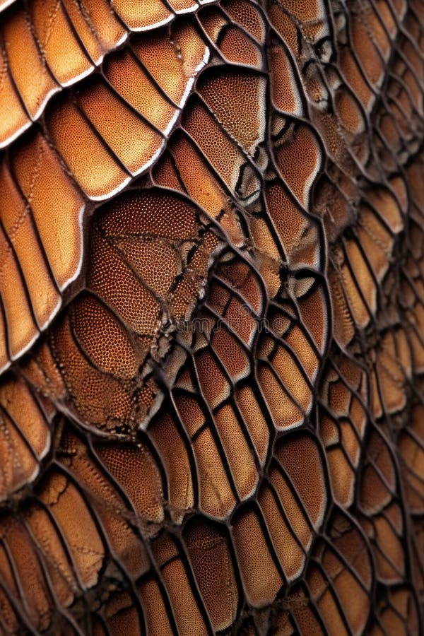Detailed Macro Shot of Butterfly Wing Patterns Stock Illustration ...