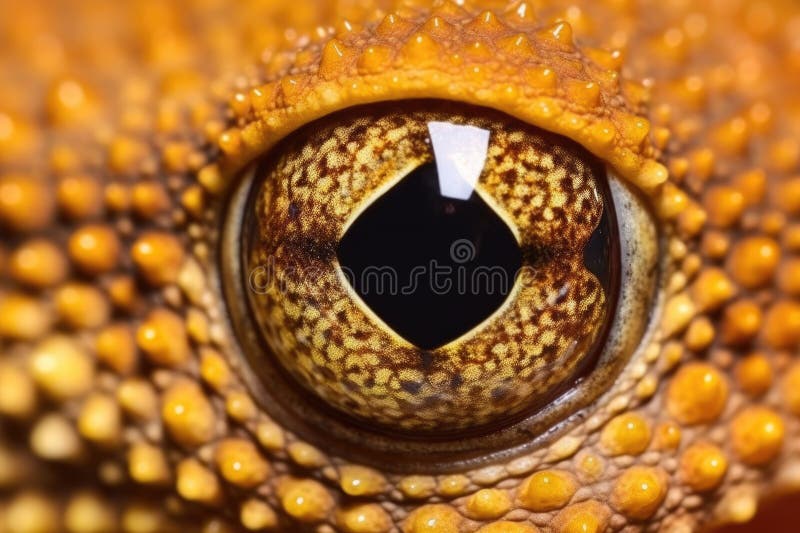 Detailed Macro of a Toads Bumpy Skin Stock Image - Image of pattern ...