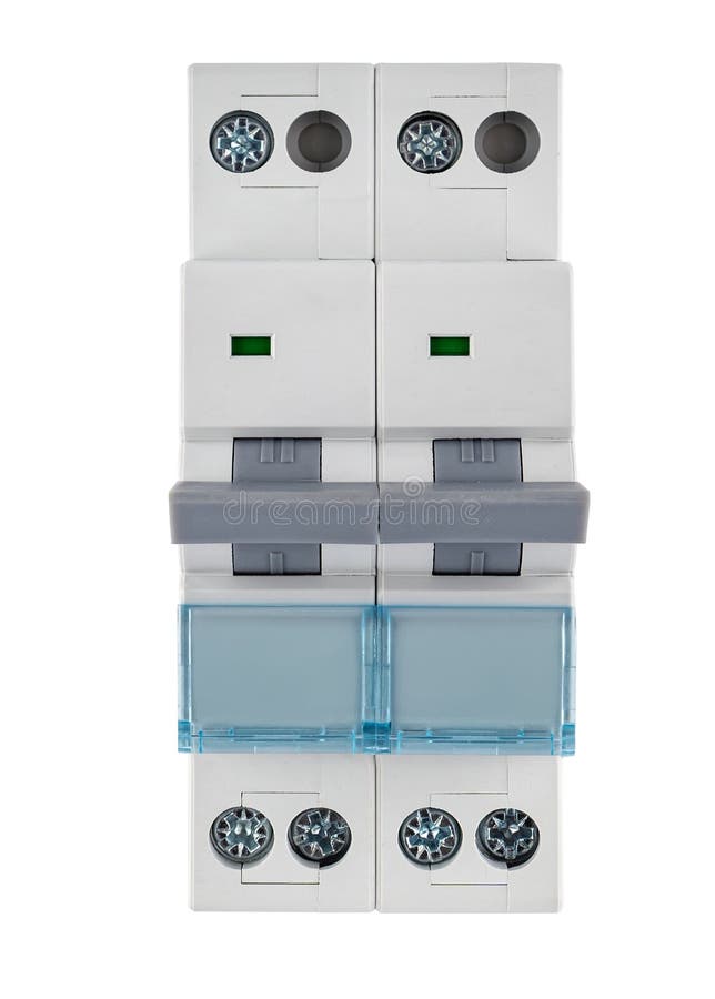 Detailed Macro View of an Electrical Packet Switch. High Resolution ...