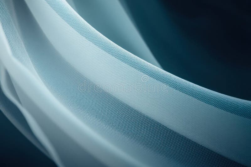A Detailed, Magnified View of a Waterproof Fabric Texture Stock ...