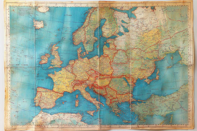 A Detailed Map of Eastern Europe, Educational and Geographical, Design ...