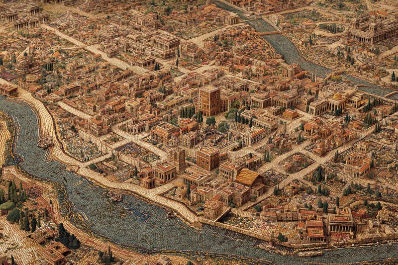 Exploring the Intricate Architecture of a Magnificent Ancient Cityscape ...