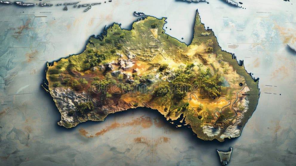 Adelaide Coastline Map Stock Photos - Free & Royalty-Free Stock Photos ...