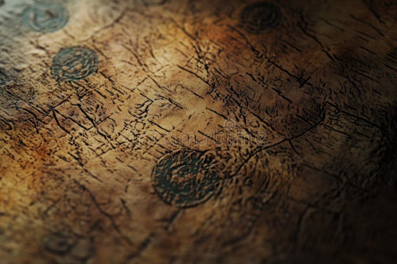 Detailed Map Showcasing Intricate Fingerprints and Dirt Textures for ...