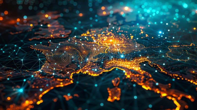 A Detailed Map of the World is Displayed, Showcasing Countries ...