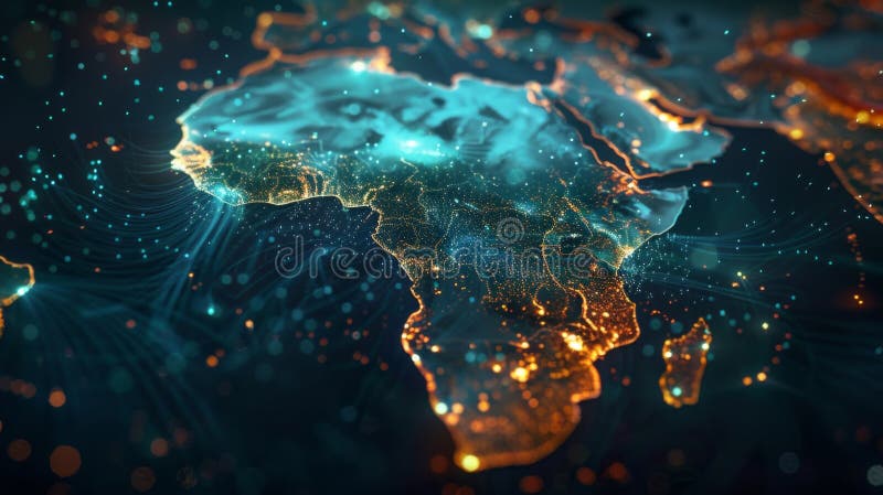 A Detailed Map of the World is Visible, Showcasing Continents ...