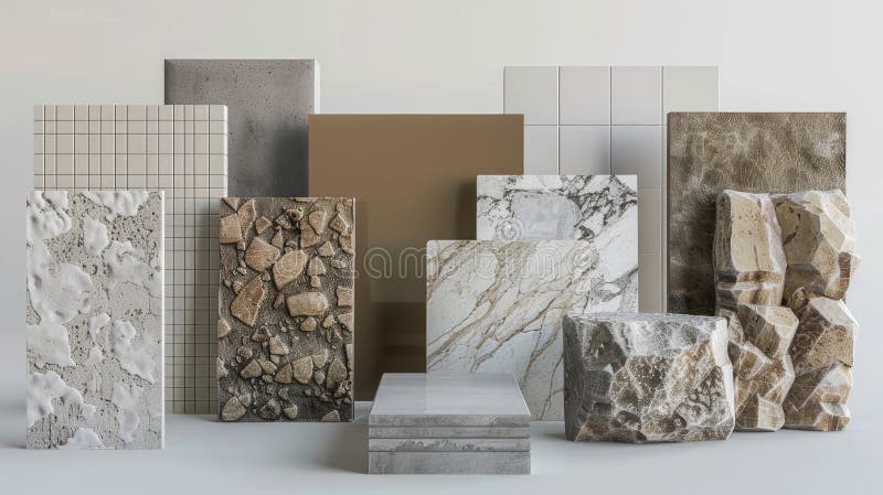Detailed Material Samples Designed for 3D Modeling and Visualization ...