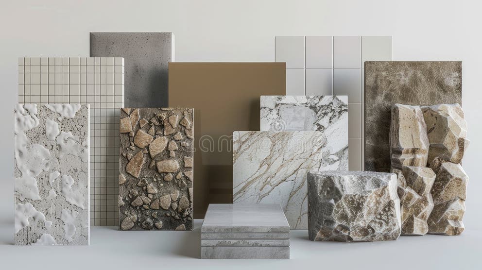 Detailed Material Samples Designed for 3D Modeling and Visualization ...